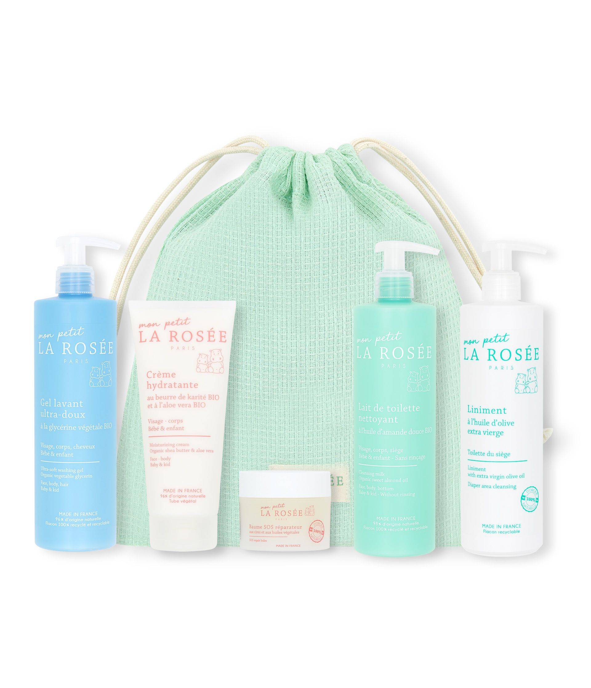 Routine complète bébé | La Rosée cosmétiques